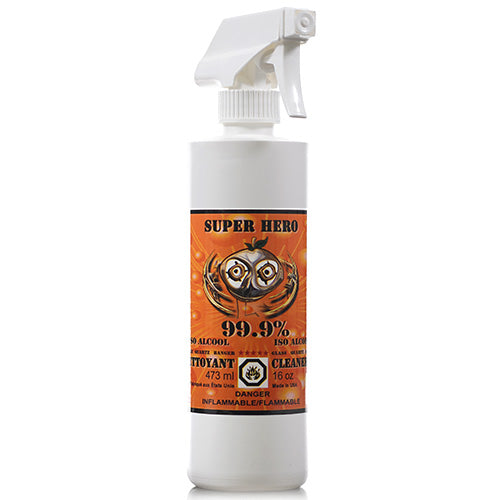 Super Hero Glass Cleaner Spray Glass Quartz Bange 16oz – M Global Distro