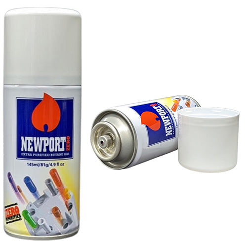 NewPort Zero Butane Butane Can Screw 145 ML FOR FIT TORCH= – Nawa ...