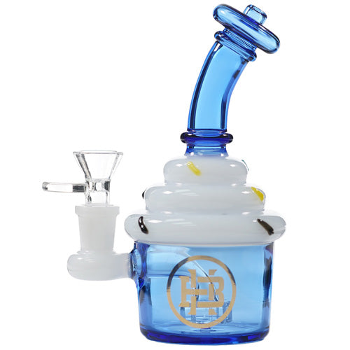 HB Glass Glass Cream (8785) Blue 6.0" – Nawa Distribution