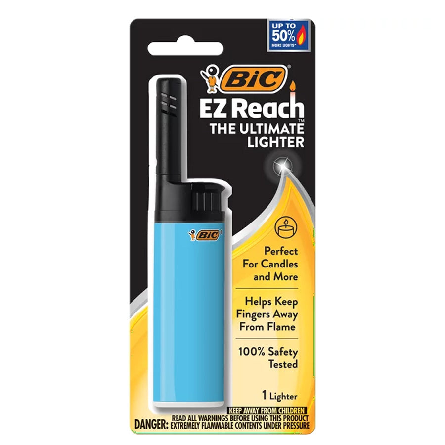 BIC Lighters Disposable Lighters 1 CT EZ REACH ULTIMATE – Nawa Distribution