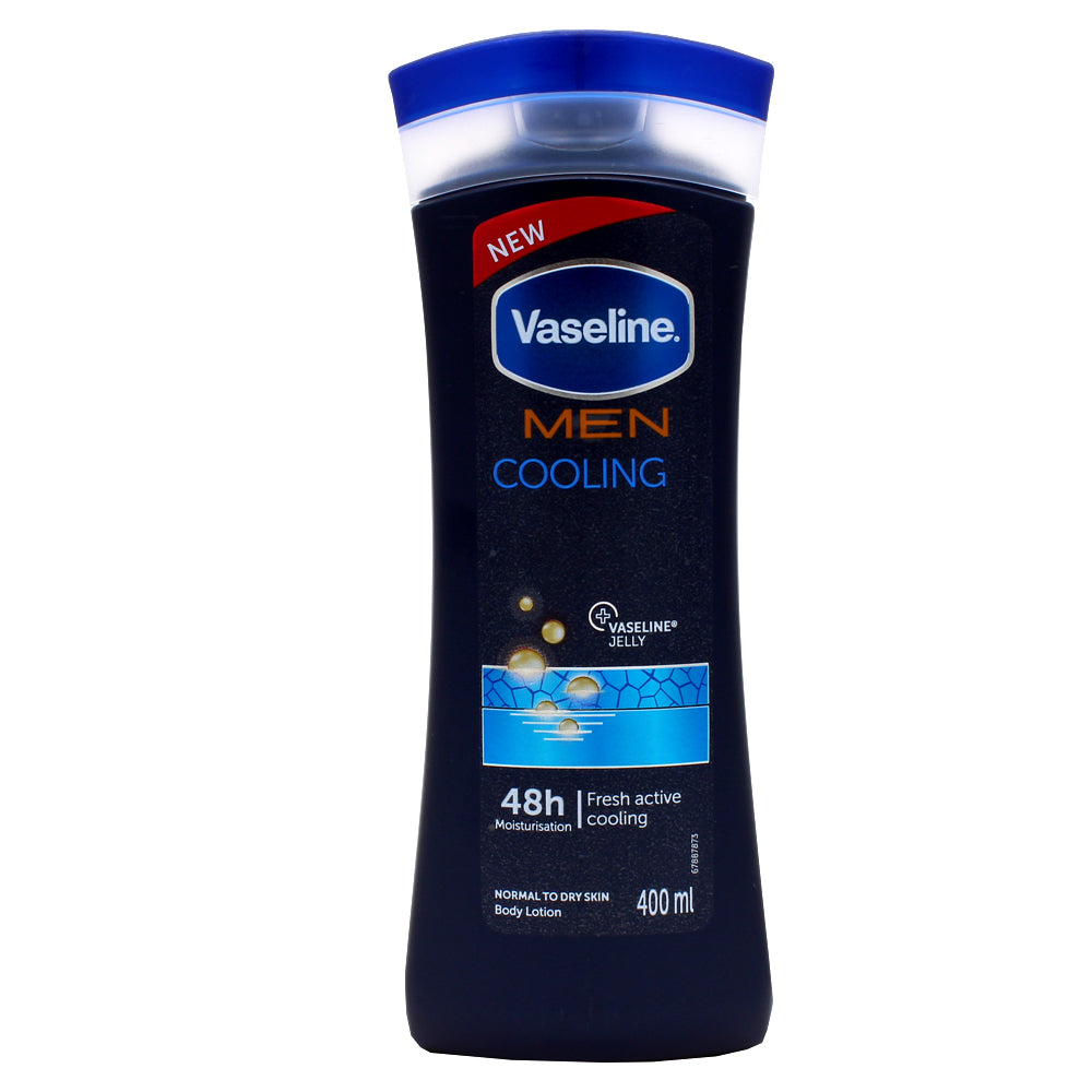 VASELINE BODY LOTION 400 ML MEN COOLING – Nawa Distribution