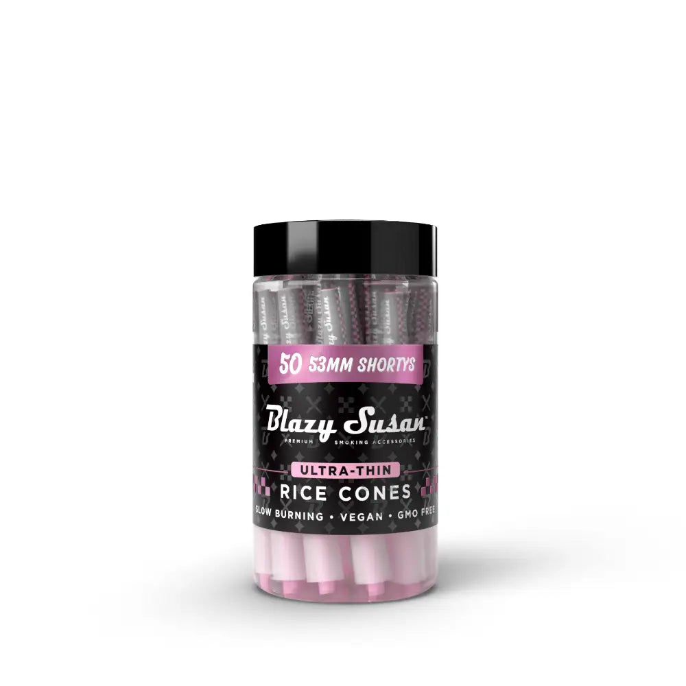 BLAZY SUSAN Rice Cones Jar Mini Size 50/1ct – Nawa Distribution